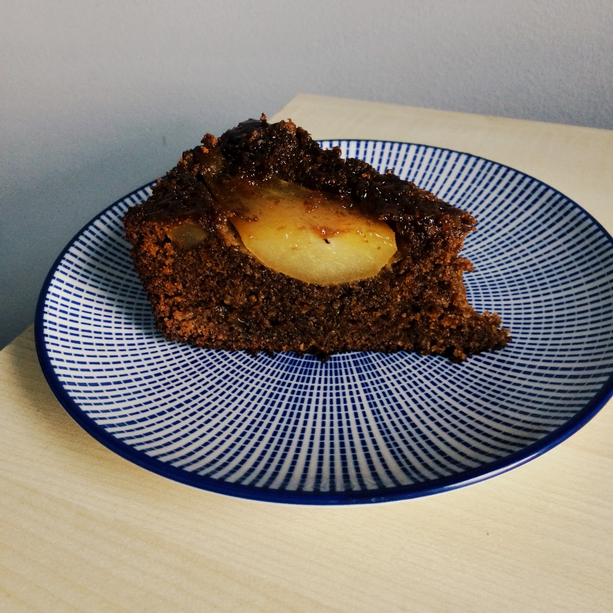 Sticky Pear and Treacle Cake - From France, With Love