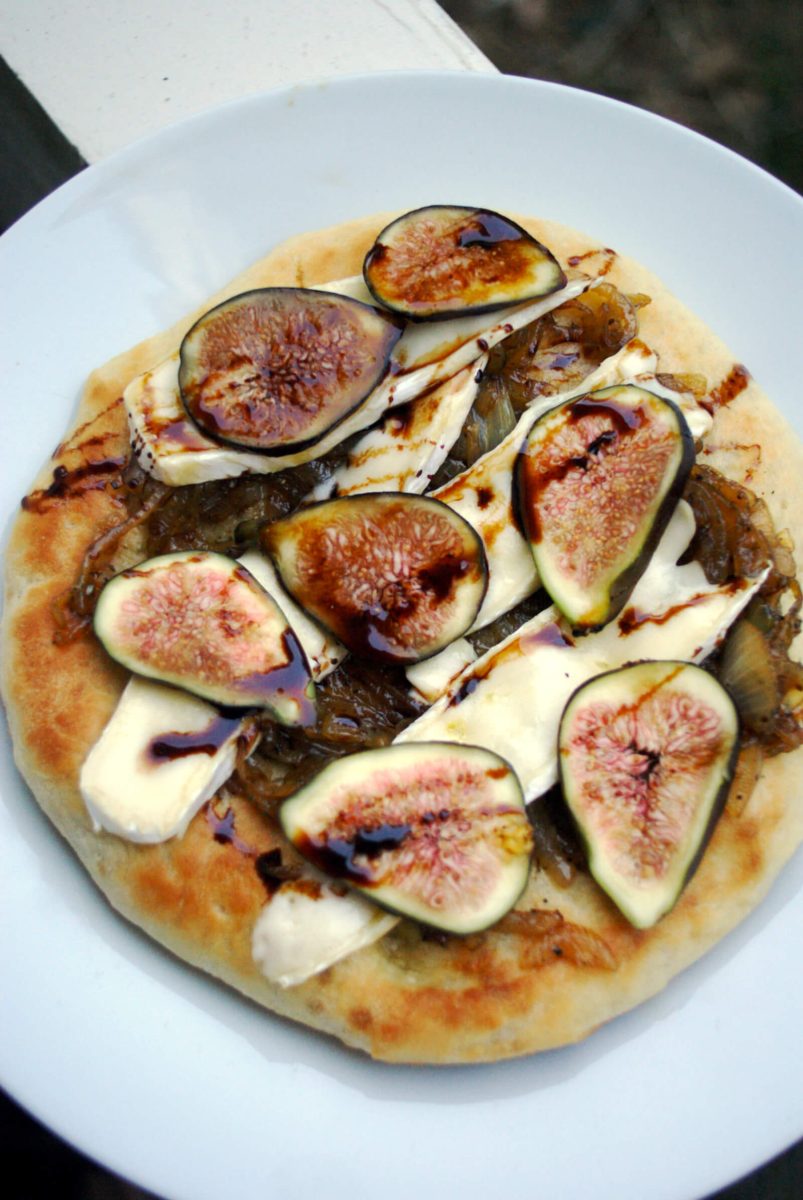 Fig and Caramelised Onion Flatbreads - From France, With Love